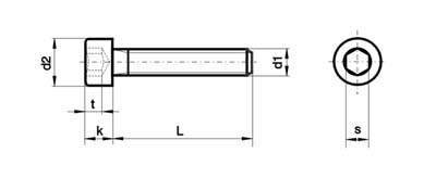 Metrický šroub s válcovou hlavou | Killich s.r.o.